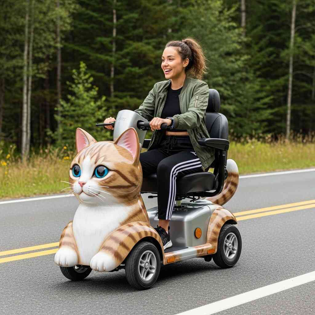 How One Cat Inspired a Mobility Scooter Revolution - Inspiring Designs