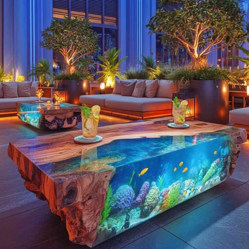 Epoxy Magic: How Nature-Inspired Patio Tables Are Redefining Outdoor ...