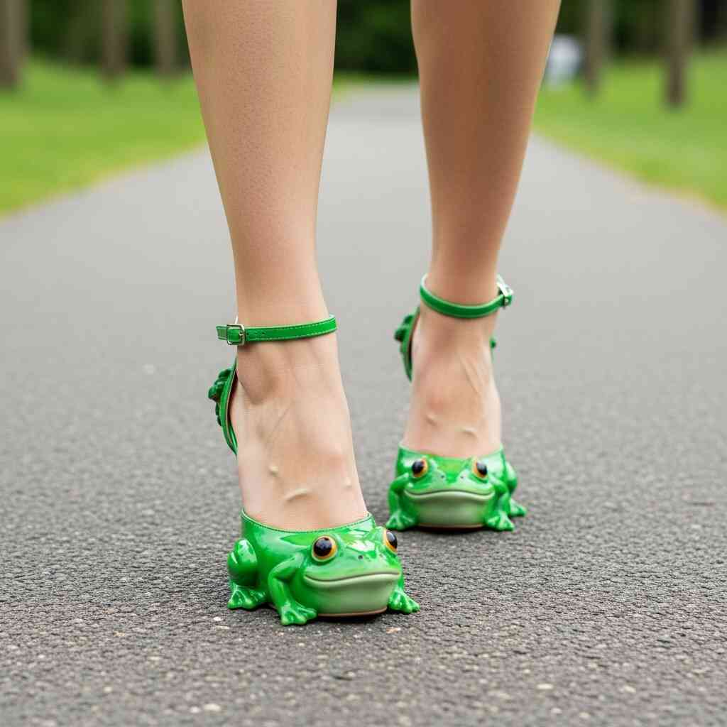 Step Into the Wild: The Surreal World of Frog Heels - Inspiring Designs