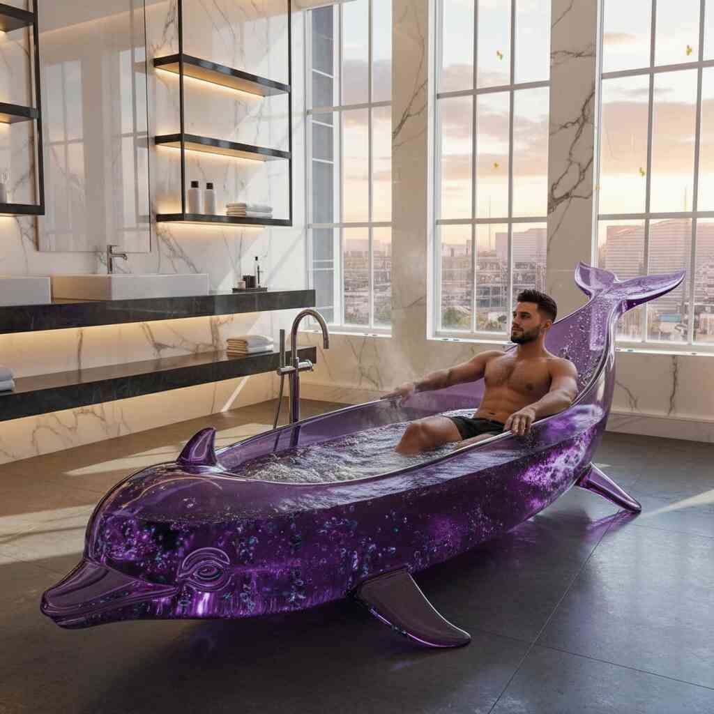 Glass Sea Creature Bathtubs: Where Ocean Myths Come to Soak - Inspiring ...