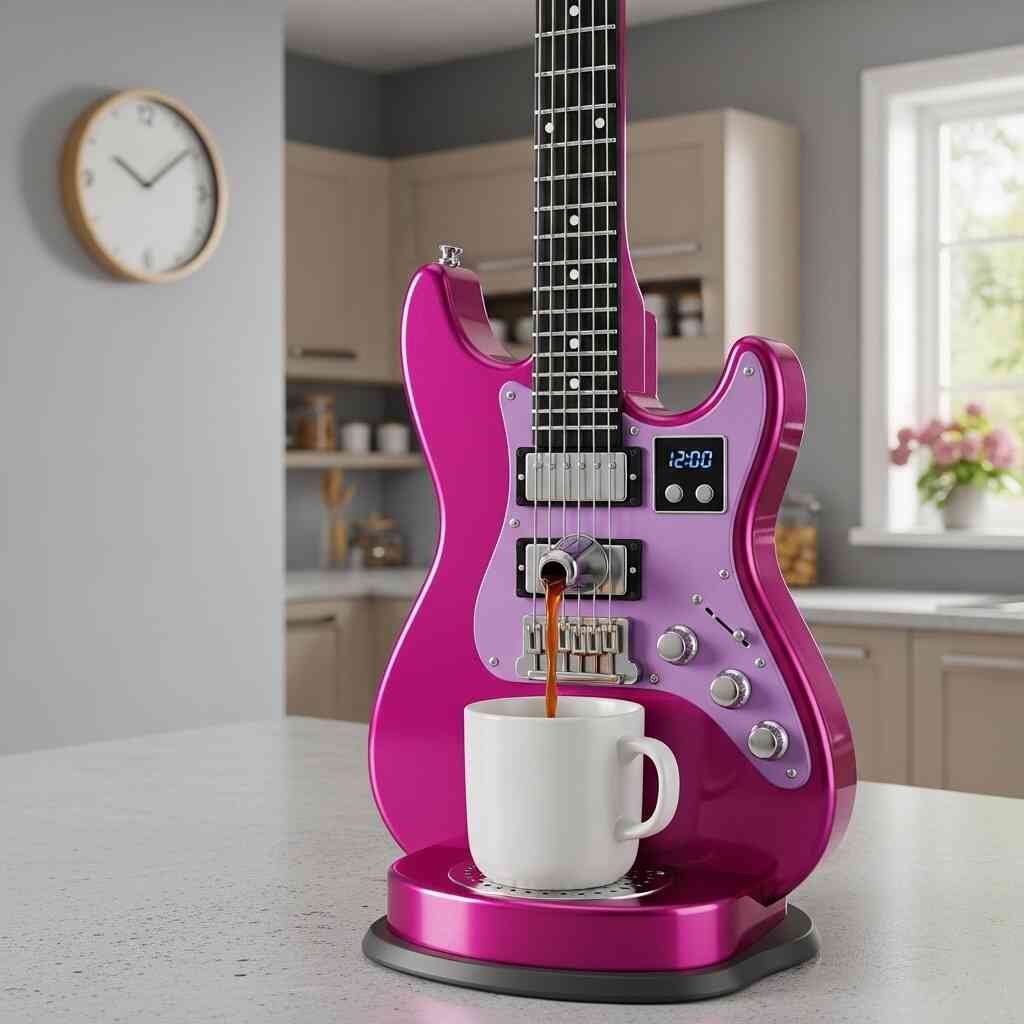 When Music Meets Morning: The Story Behind Guitar Coffee Makers ...