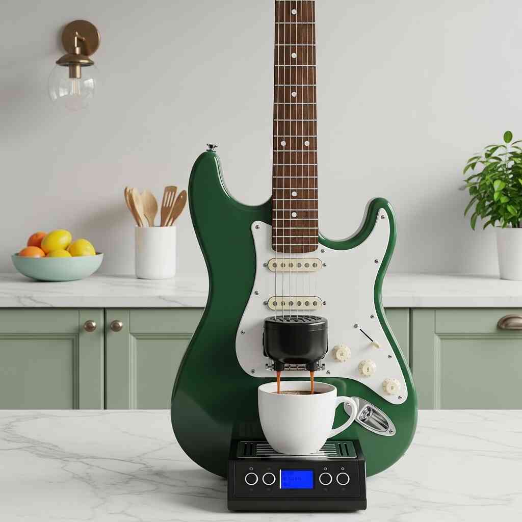When Music Meets Morning: The Story Behind Guitar Coffee Makers ...