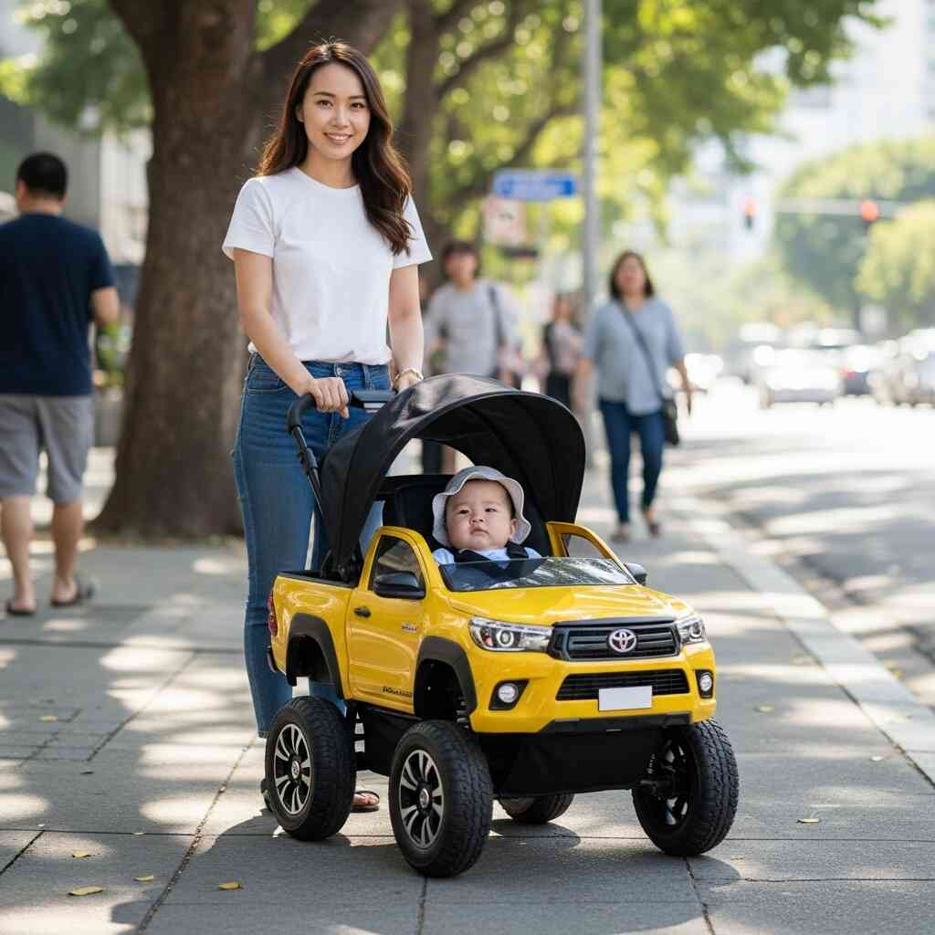 Rugged Dreams on Wheels: The Rise of the Pickup Truck Inspired Stroller ...