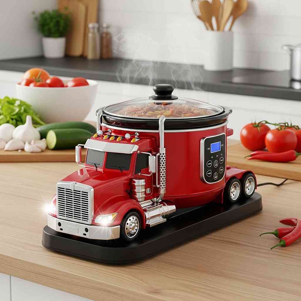 The Semi Truck Shaped Slow Cooker: Where Highway Dreams Meet Home ...