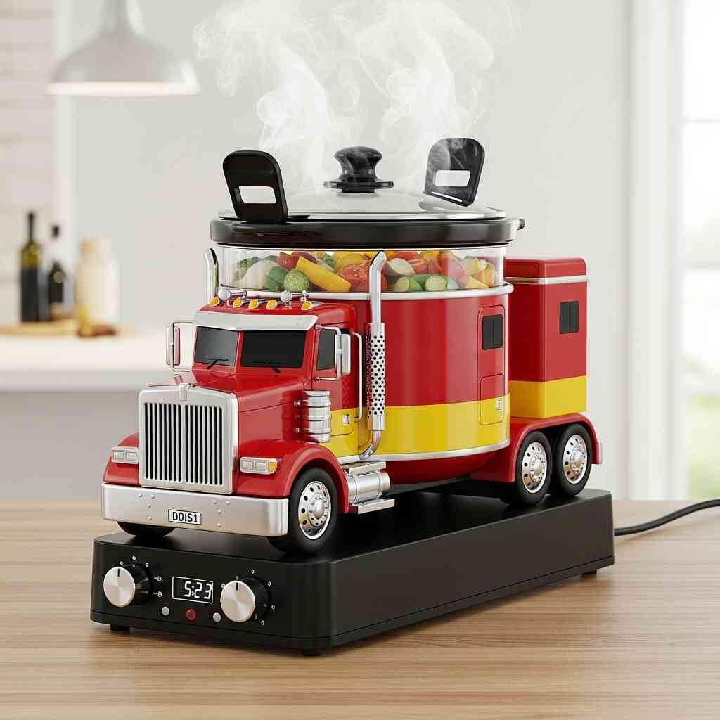 The Semi Truck Shaped Slow Cooker: Where Highway Dreams Meet Home ...