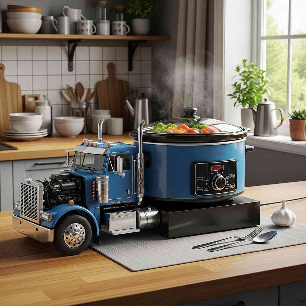 The Semi Truck Shaped Slow Cooker: Where Highway Dreams Meet Home ...