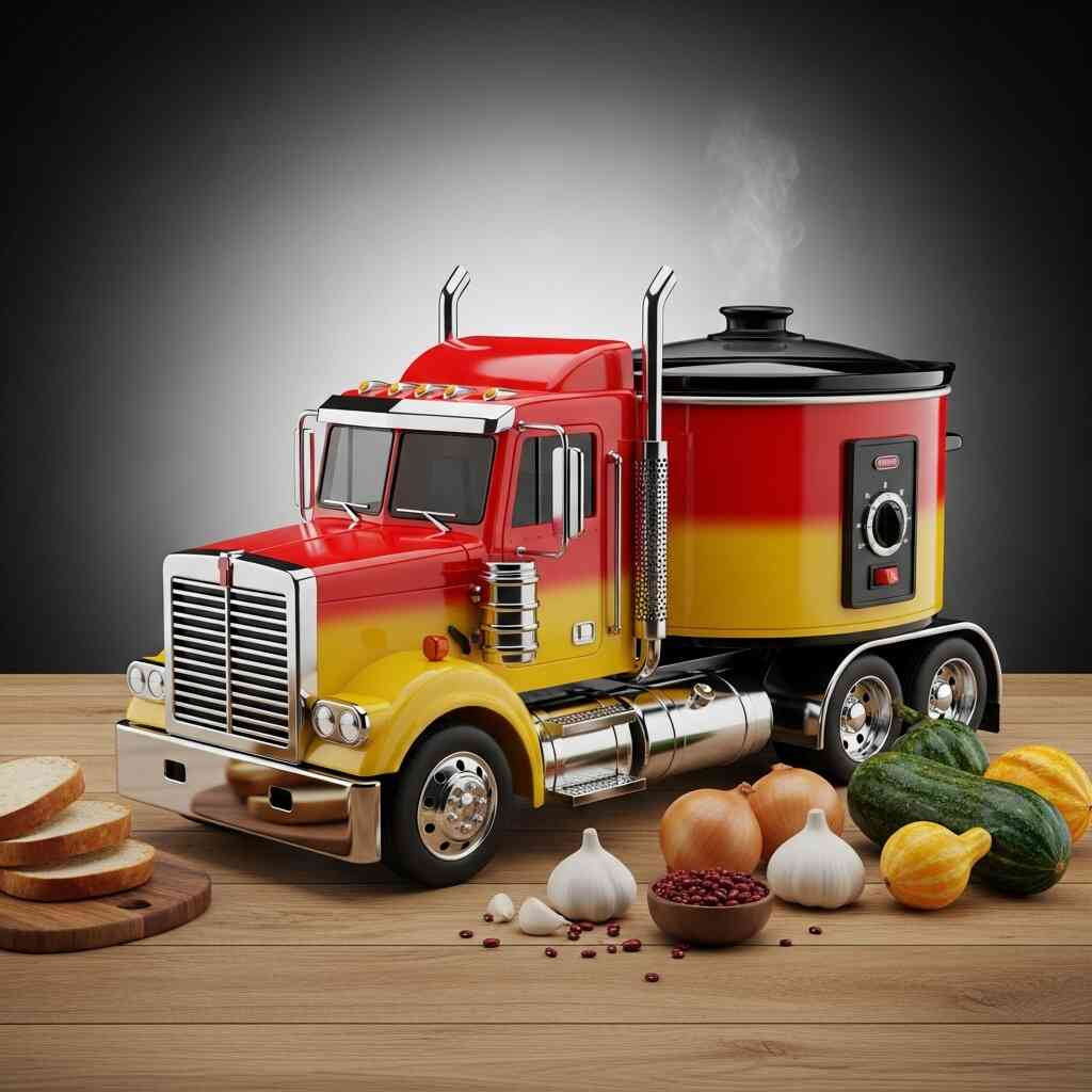 The Semi Truck Shaped Slow Cooker: Where Highway Dreams Meet Home ...