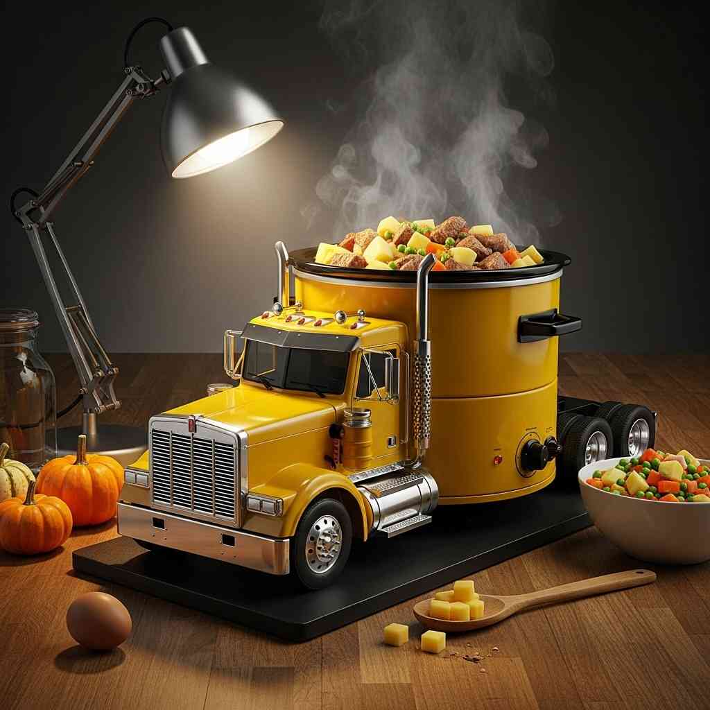 The Semi Truck Shaped Slow Cooker: Where Highway Dreams Meet Home ...