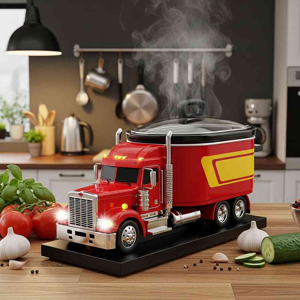 The Semi Truck Shaped Slow Cooker: Where Highway Dreams Meet Home ...