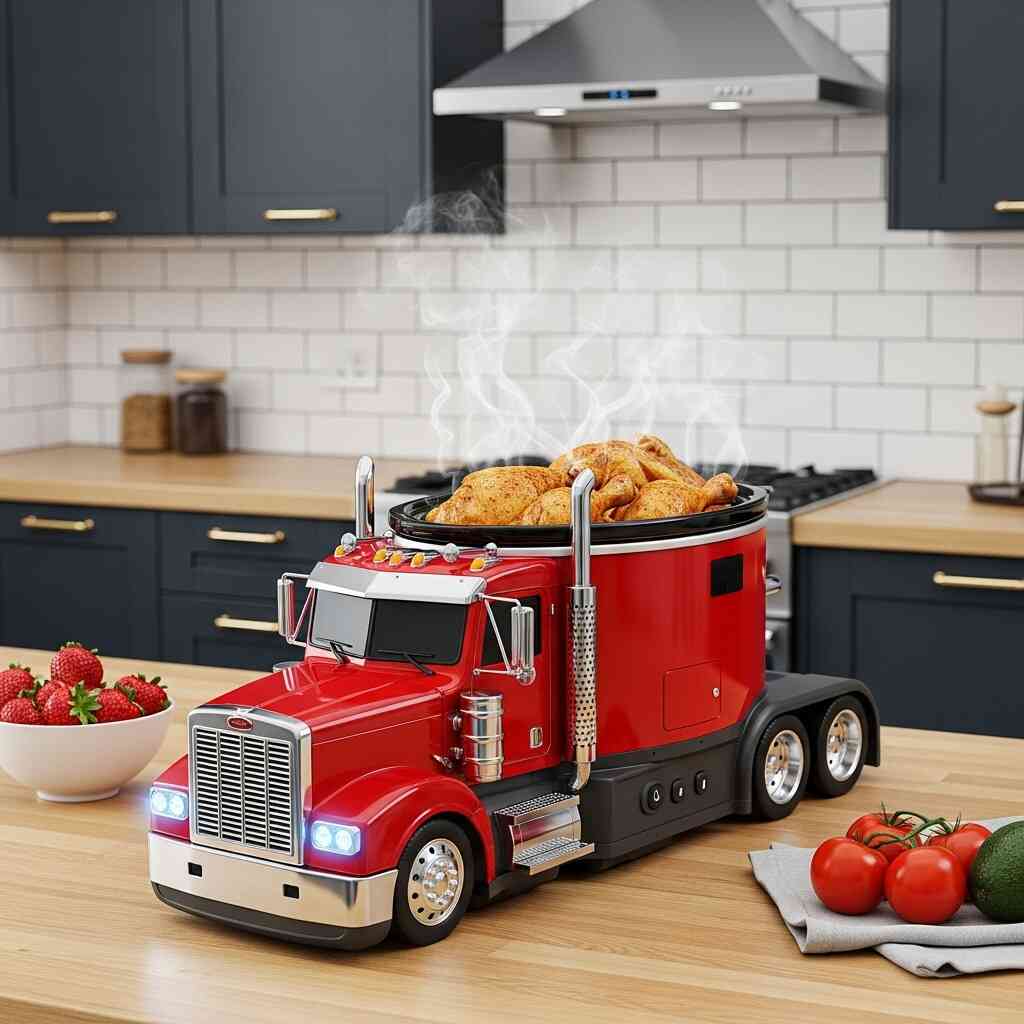 The Semi Truck Shaped Slow Cooker: Where Highway Dreams Meet Home ...