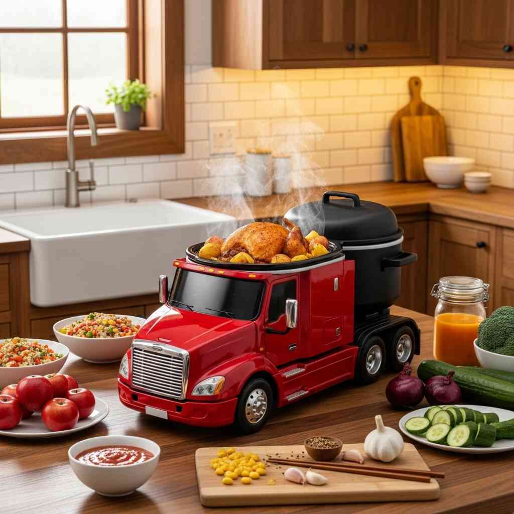 The Semi Truck Shaped Slow Cooker: Where Highway Dreams Meet Home ...
