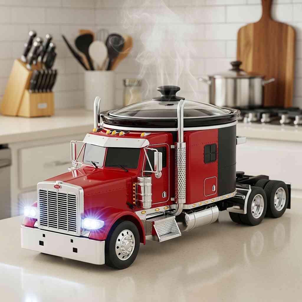 The Semi Truck Shaped Slow Cooker: Where Highway Dreams Meet Home ...