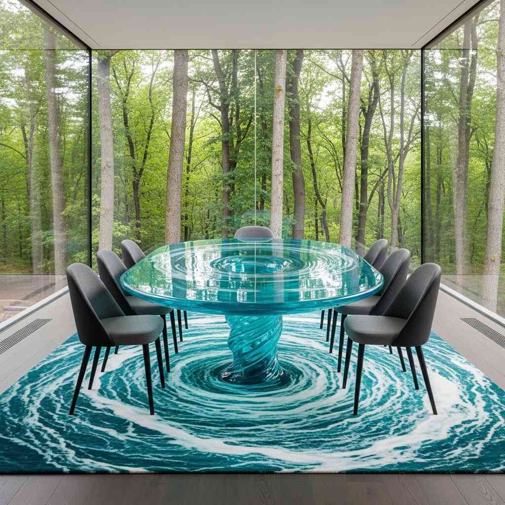 The Hypnotic Magic of Water Vortex Coffee Tables: Art That Flows ...