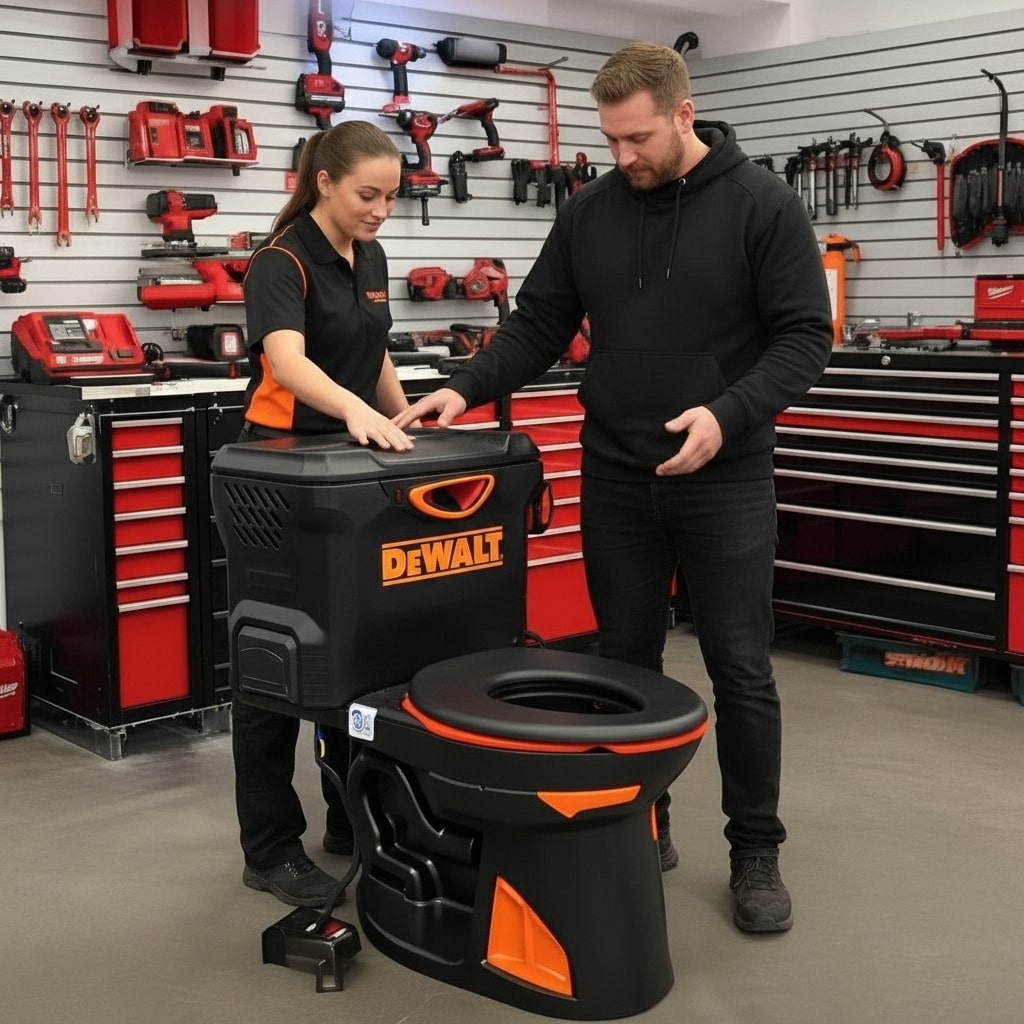 Power Tool Garage Toilet: Creative Storage Hacks for DIY Enthusiasts ...