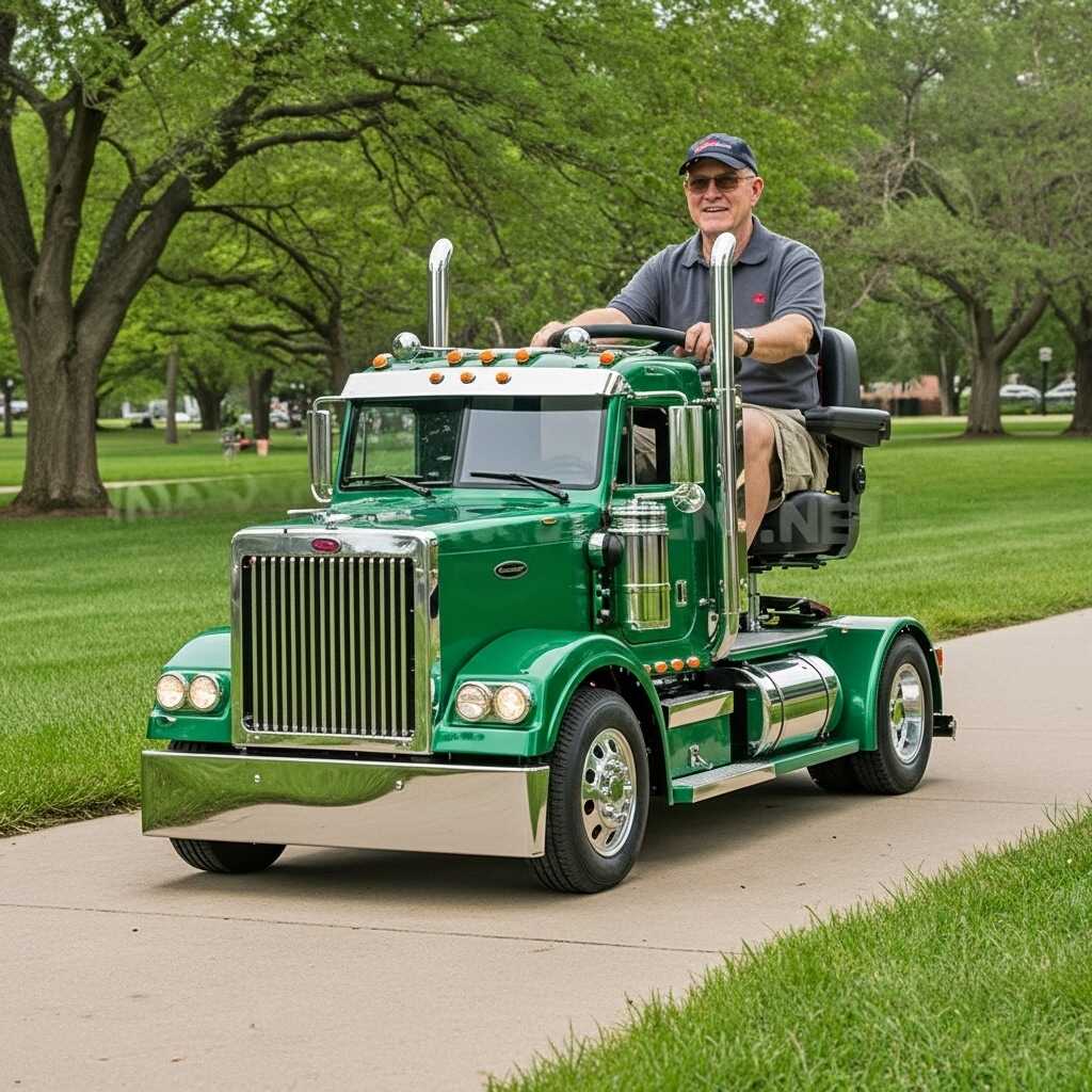 Exploring the Unique Design of Semi-Truck Mobility Scooters - Inspiring ...