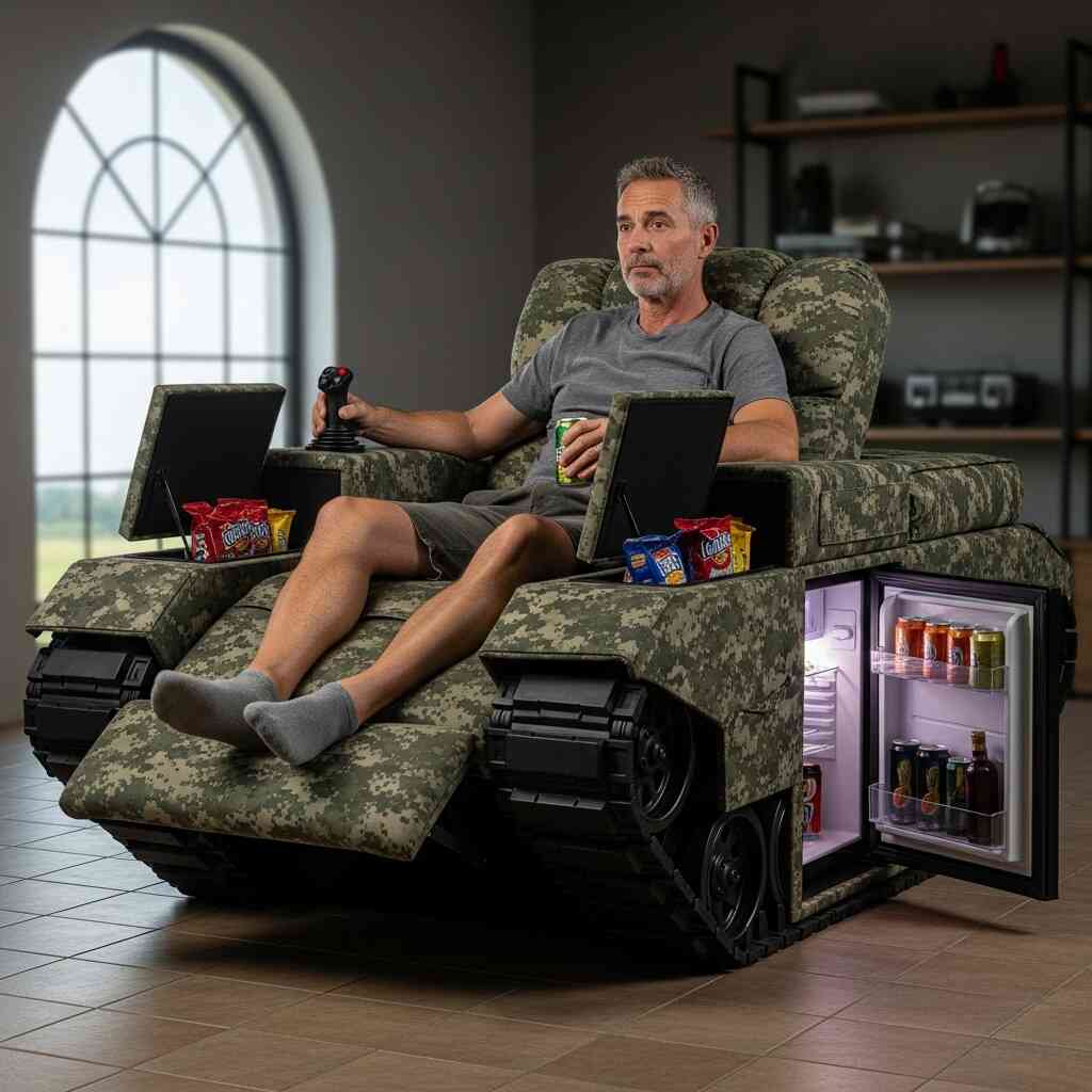 The Rise of Tank Shaped Recliners: Blending Comfort with Bold Design ...