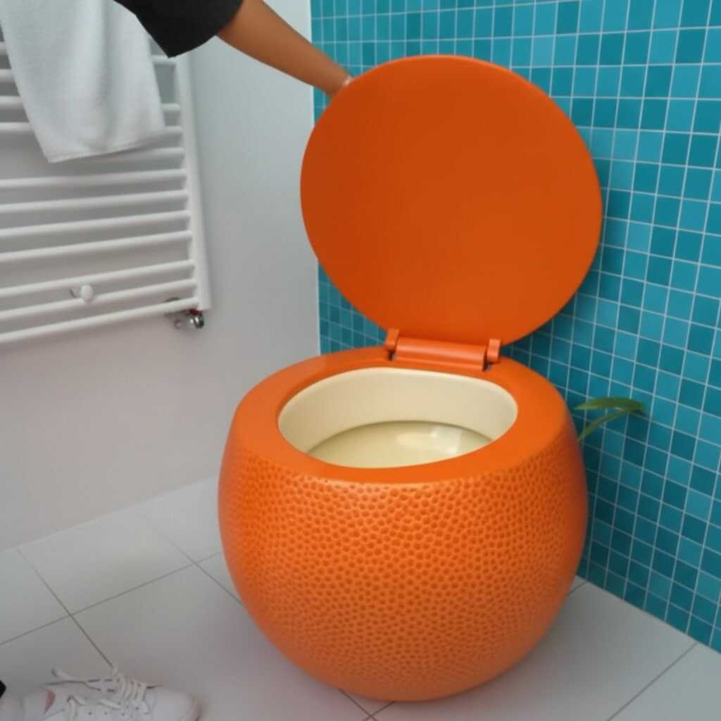 Fruit Themed Toilet: Where Whimsy Meets Functional Art - Inspiring Designs