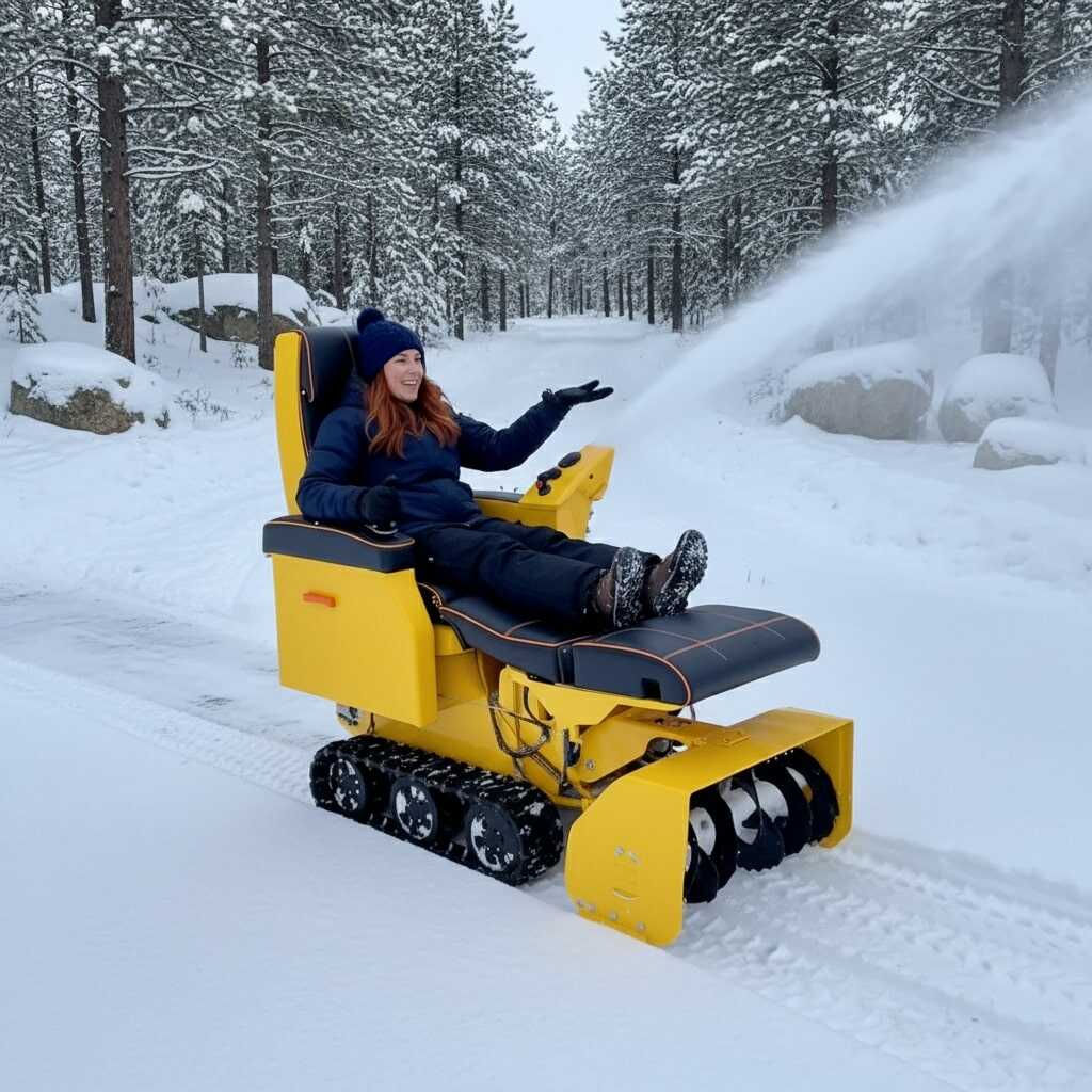 Snowblower Recliner Dreams: When Winter Power Meets Cozy Innovation ...