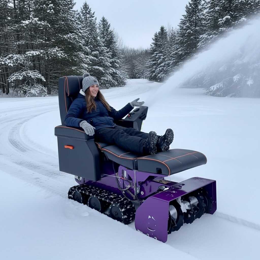 Snowblower Recliner Dreams: When Winter Power Meets Cozy Innovation ...