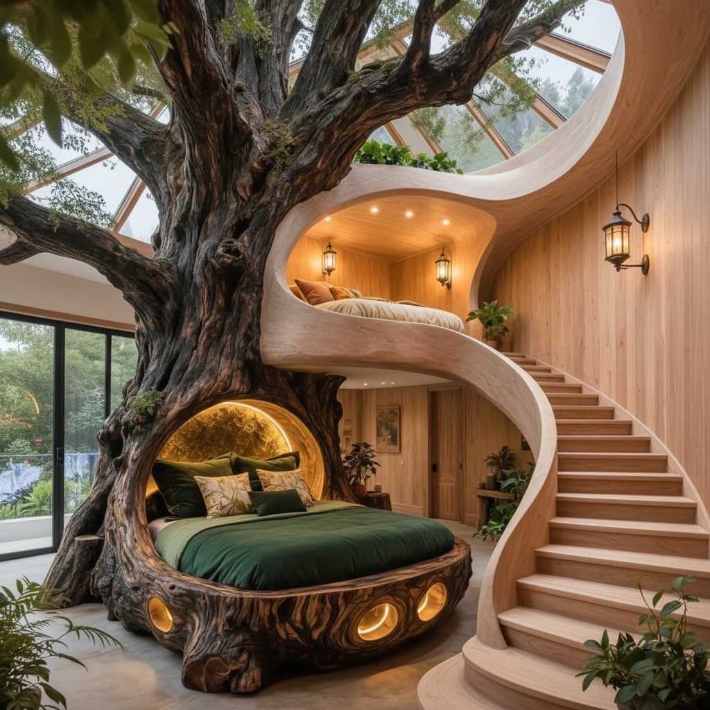 Designing with a Tree Bunk Bed: Creative Room Layouts for Themed ...
