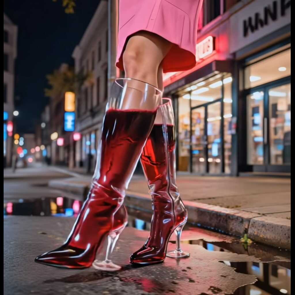Why Designers Are Obsessed with Wine Glass Boots This Season ...