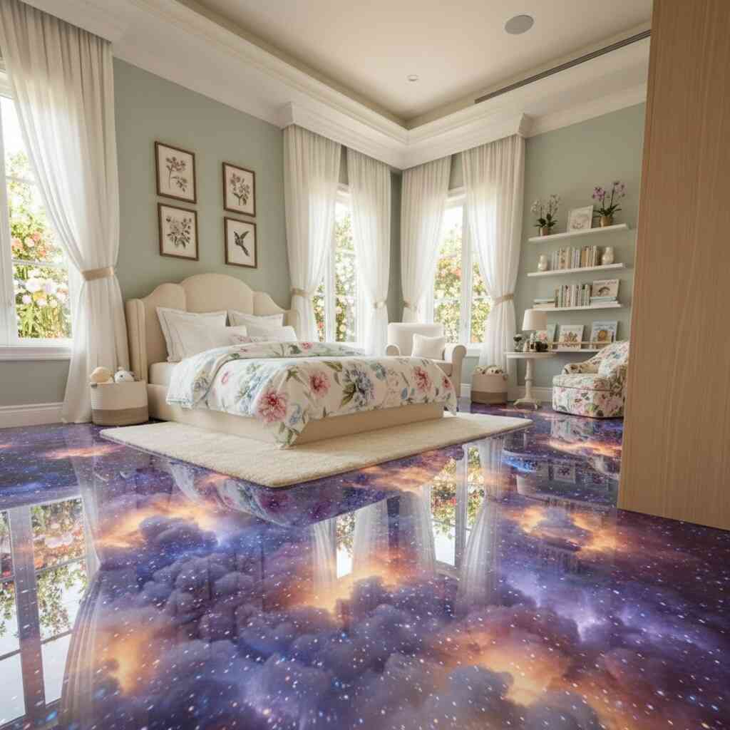 How Epoxy Cloud Flooring Transforms Interior Spaces - Inspiring Designs