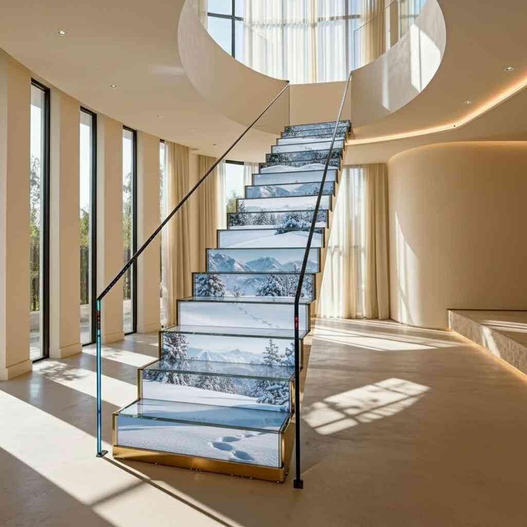 How Active Scene Staircases Use OLED Screens for Immersive Experiences ...