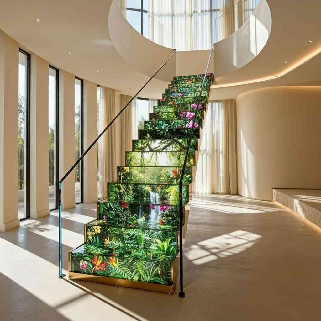 How Active Scene Staircases Use OLED Screens for Immersive Experiences ...