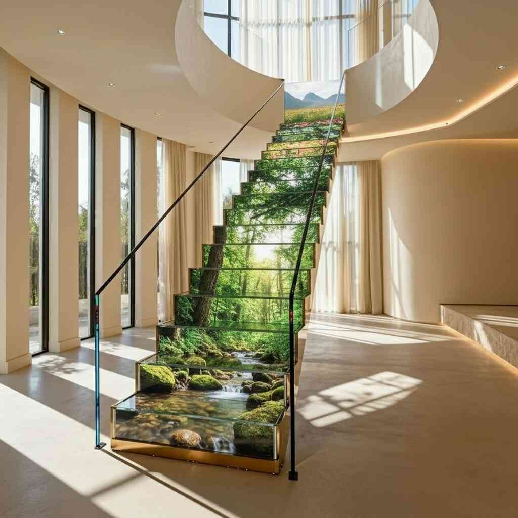 How Active Scene Staircases Use OLED Screens for Immersive Experiences ...