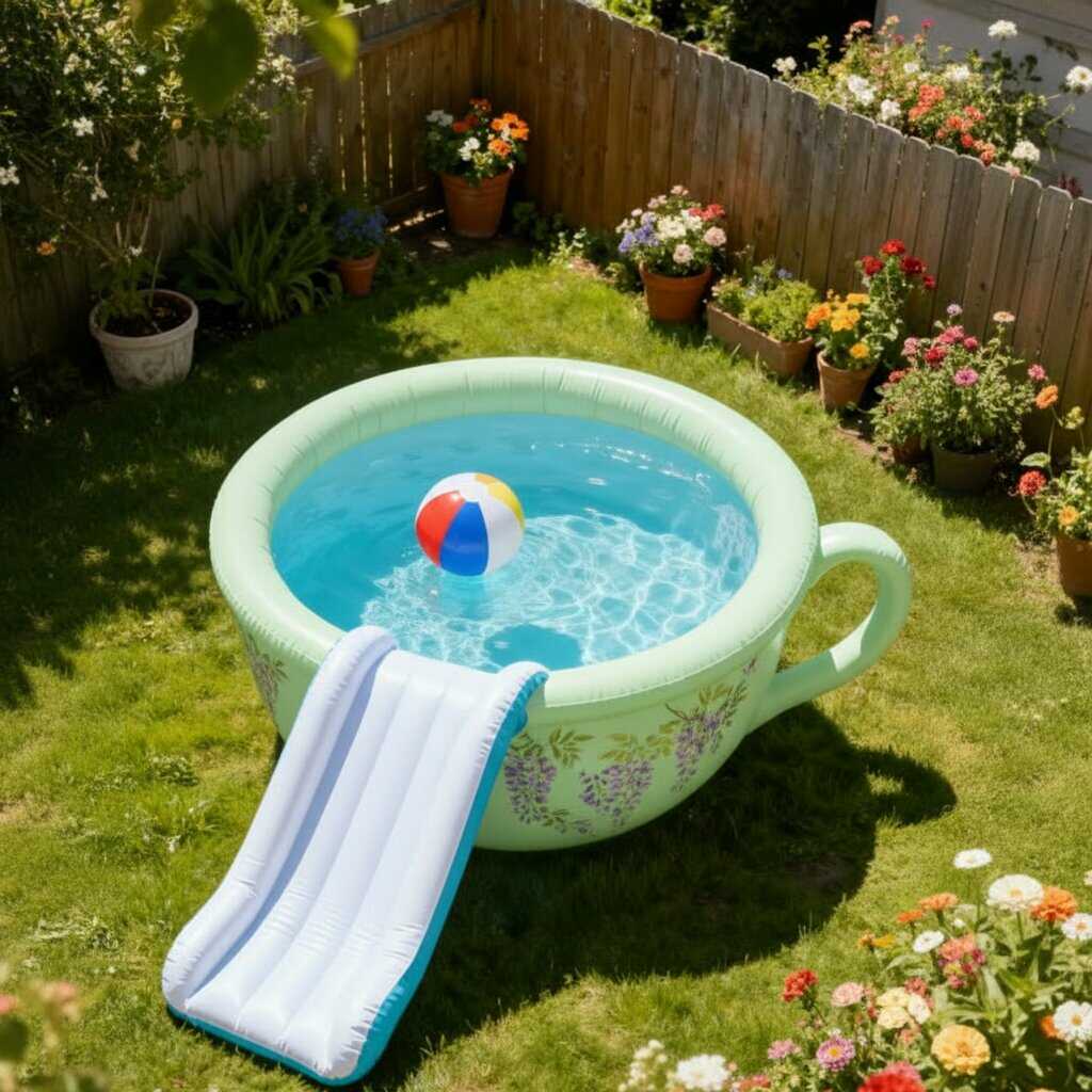 Why Teacup Shaped Inflatable Pools Are This Summer's Top Trend ...