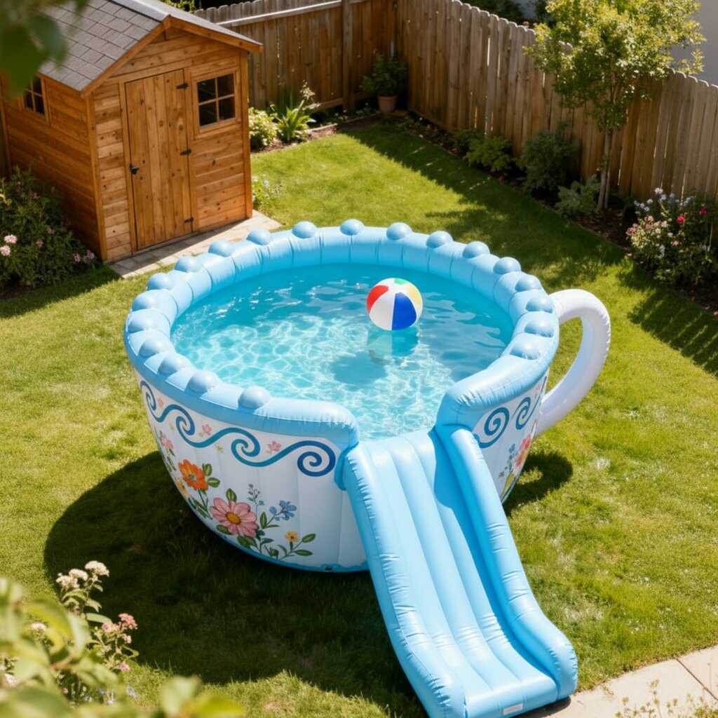 Why Teacup Shaped Inflatable Pools Are This Summer's Top Trend ...